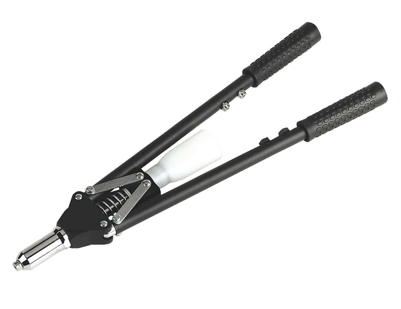 Heavy-Duty Long-Arm Riveter with Collection Bowl – Triace