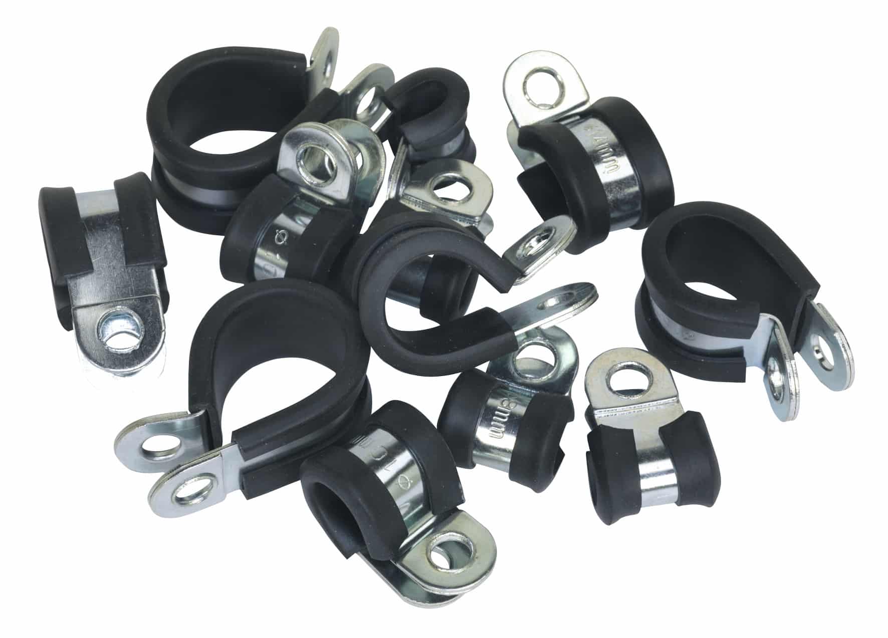 P-Clip Rubber Lined Assortment Pack of 60 – Triace