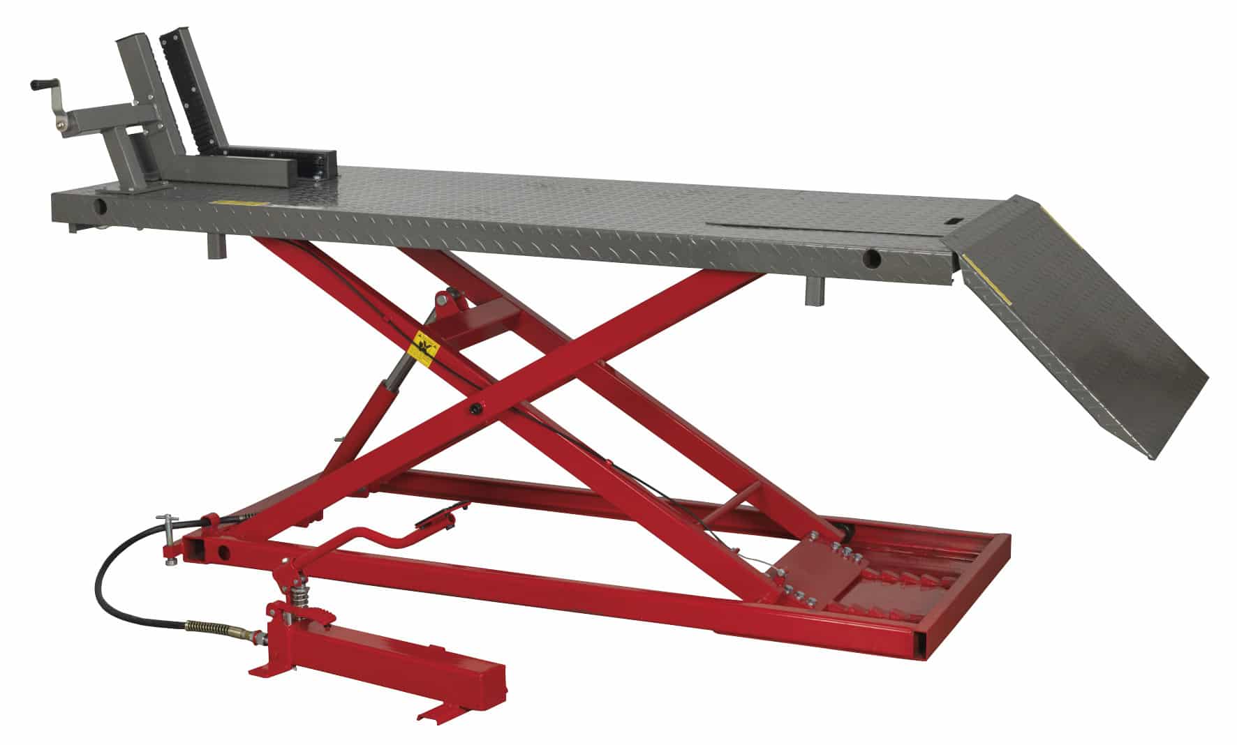 Motorcycle Lift 680kg Capacity Heavy-Duty Air/Hydraulic – Triace