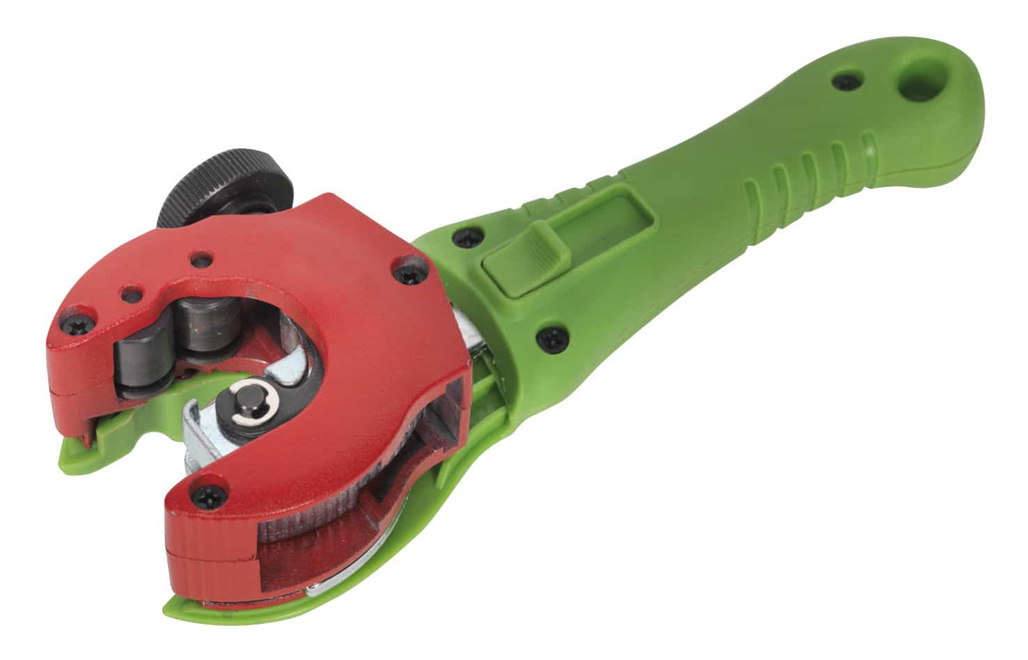 2-in-1 Ratcheting Pipe Cutter Ø6-28mm – Triace