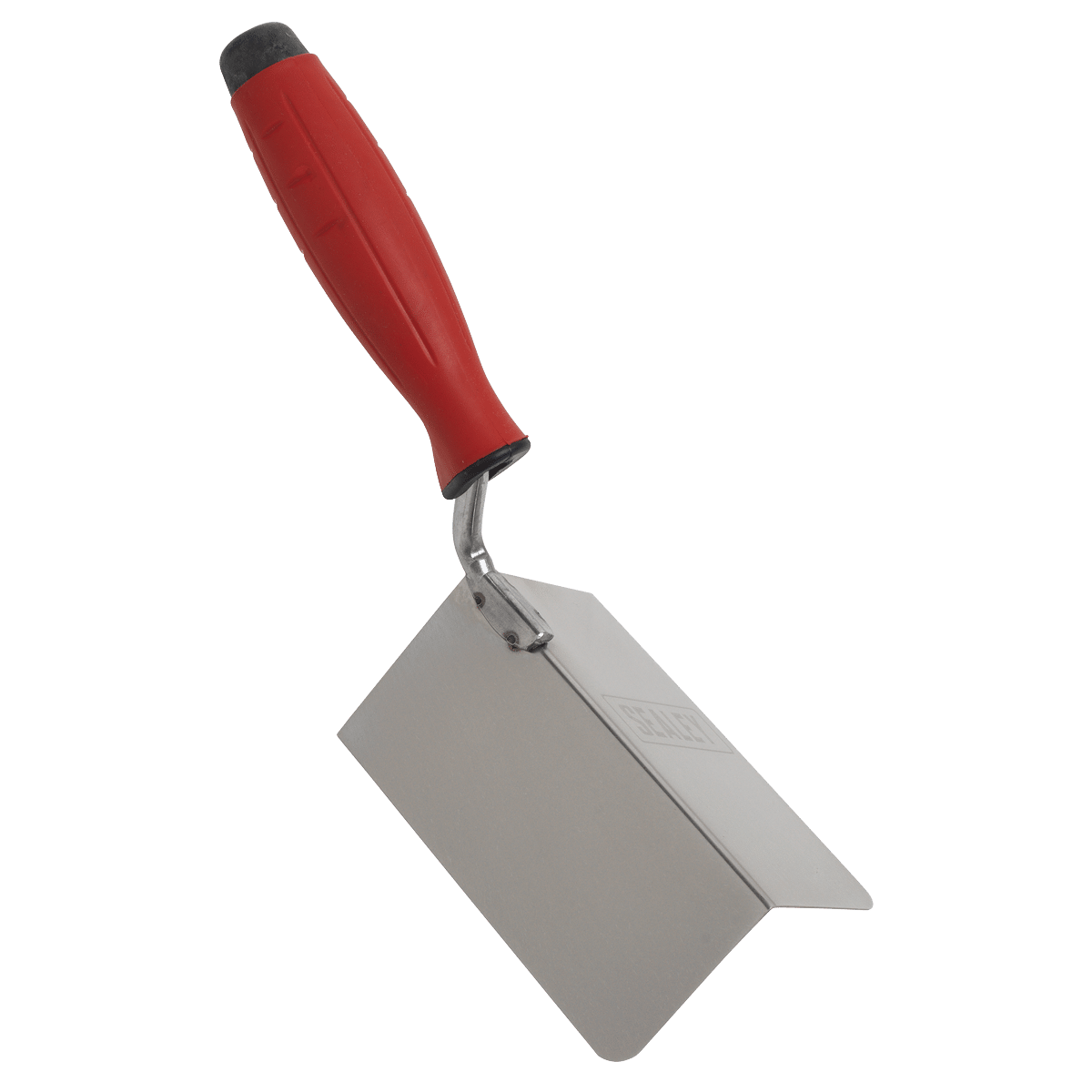 Stainless Steel External Corner Trowel with Rubber Handle 120 x 60mm ...